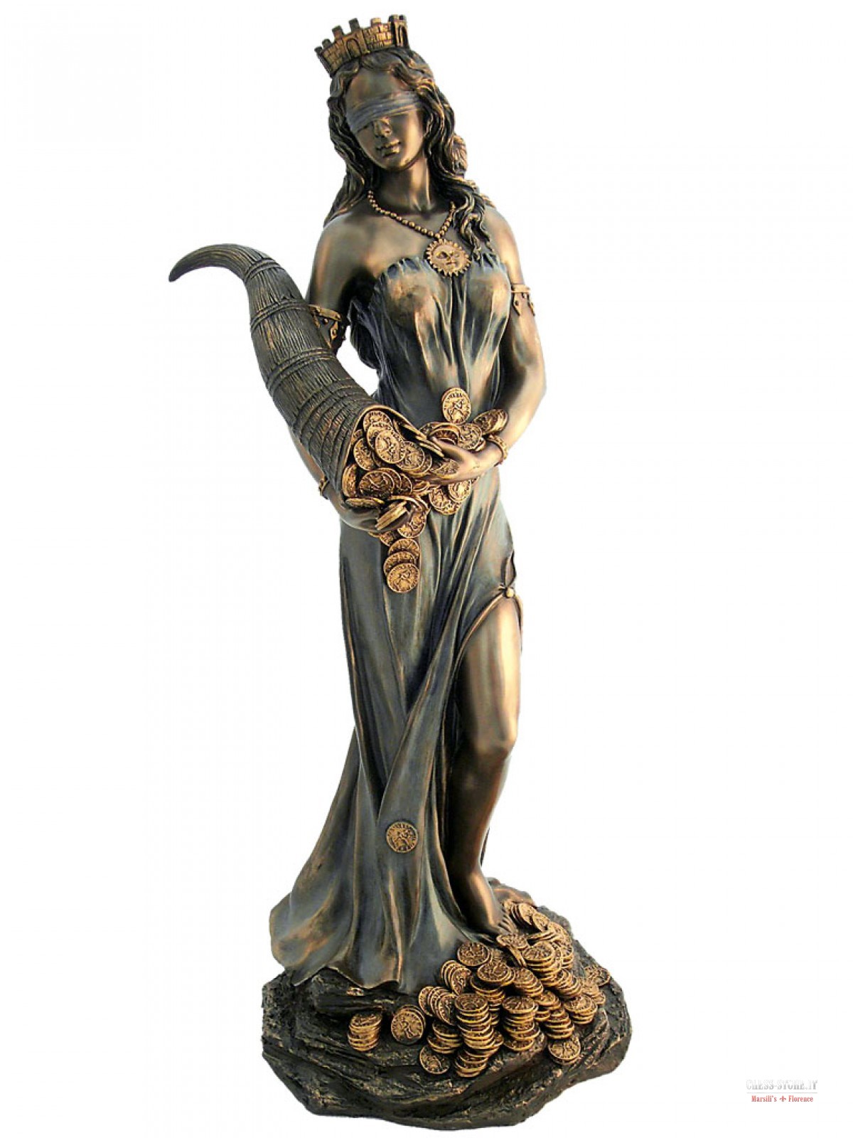 Statue GODDESS OF FORTUNE (large size) online sale Italian GODDESS OF ...