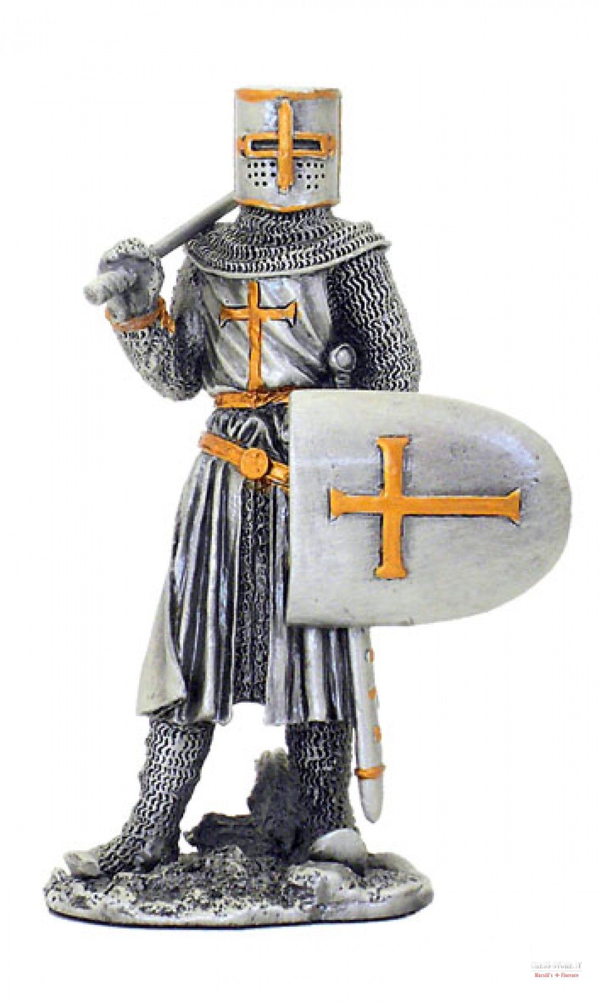 CRUSADER WITH AXE AND SHIELD online sale Italian CRUSADER WITH AXE AND ...